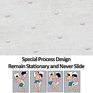 FAIRYLAND 3 Inch Memory Foam Mattress Topper Queen Size, Cooling Relieving Mattress Pad for Bed with Bamboo Fiber Cover