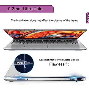 Tempered Glass Screen Protector for 17 Inch 16:10 Aspect HP/Dell/Sony/Samsung/Lenovo/Acer/MSI/Razer Blade/LG Gram 17" Laptop (14 7/16 x 9 1/16 Inch), 9H Hardness, Anti Fingerprint