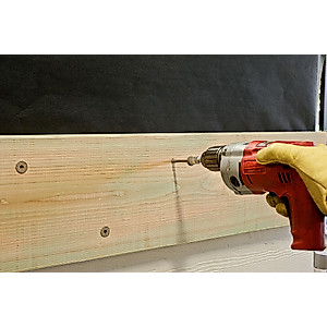 Simpson Strong-Tie SDWS22400DBMB Strong-Drive SDWS Timber Screw (Exterior Grade) — 0.220 in. x 4 in. T40, Tan (250-Qty)