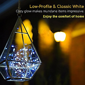 Window Curtain String Light Christmas Decorations String Lights Remote Battery LED Wedding Party Home Garden Bedroom Outdoor Indoor Yard Wall Decorations Twinkle Lights (White, 5M+50LED+8Model)