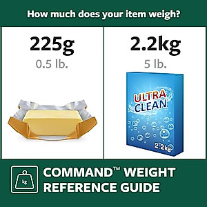 Command Outdoor Metal Hook, 1 Hook, 2 Strips, Water-Resistant Strips (FC13-BN-AWES)