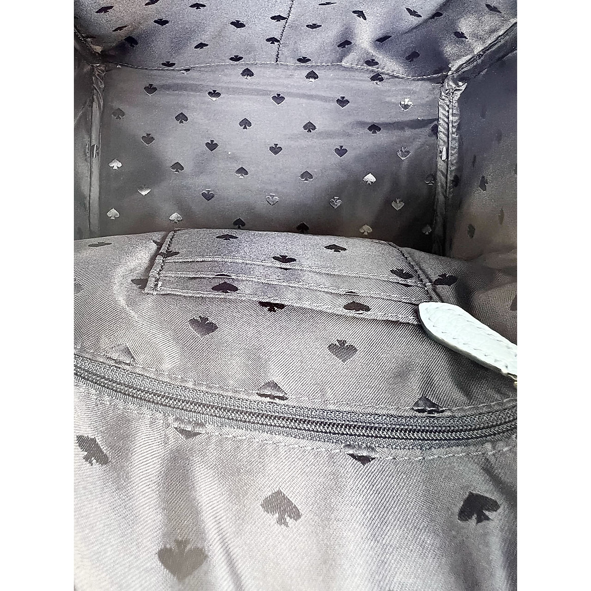 Kate Spade Chelsea Little Better Nylon Large Backpack Black Multi Apple