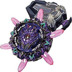 BelleJiu Battling Tops Burst B-169 Starter Variant Lucifer.Mb 2D with Sparking Launcher Superking Layer System Spinning Top