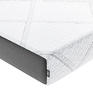 TeQsli Memory Foam Queen Mattress, 6 inch Cool Gel Foam Mattress Queen Bed, Mattress in A Box, Medium Firm Feel, Made in USA (TMA06Q-US)