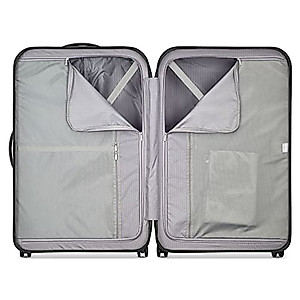 Delsey Paris Suitcase, Black, XXL (82 cm-110 L)