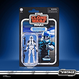 STAR WARS Hasbro The Vintage Collection Clone Trooper (501st Legion) Toy,3.75-Inch-Scale The Clone Wars Action Figure,Toys Kids Ages 4 and Up,(F5834)