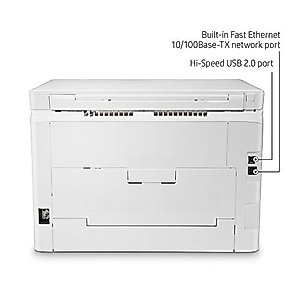 HP Color LaserJet Pro M182nw Wireless All-in-One Laser Printer, Remote Mobile Print, Scan & Copy, Works with Alexa (7KW55A)