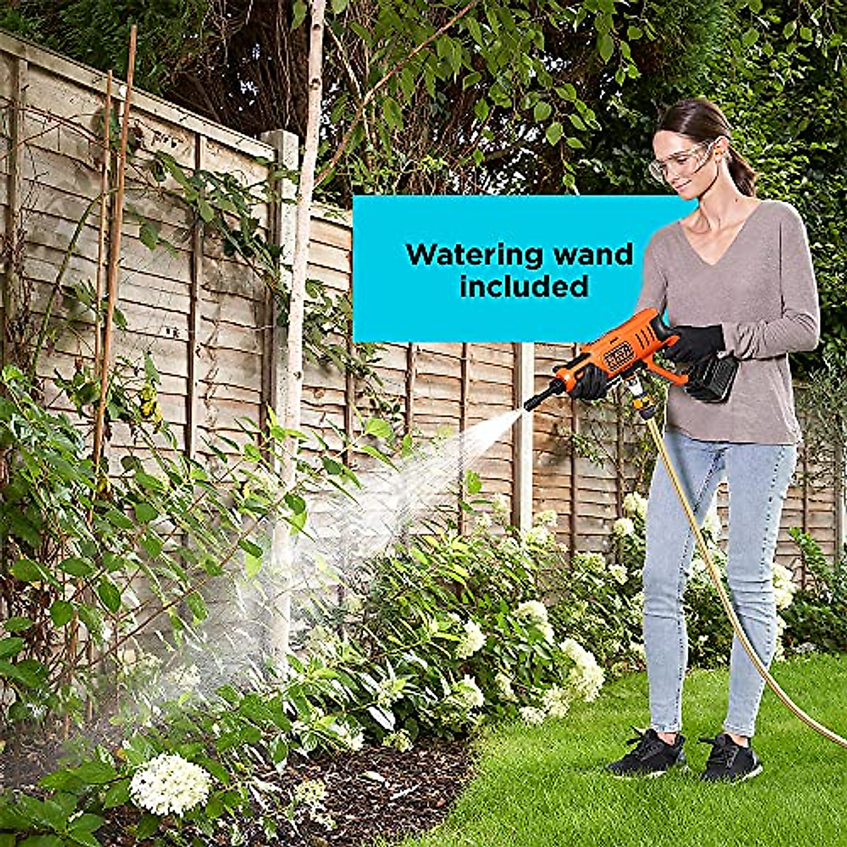 BLACK+DECKER 20V MAX Pressure Washer, 350 PSI (BCPW350C1)