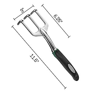 Mr. Pen- Garden Hand Cultivator, Mini Hand Rake, Hand Rake Garden Tool, Hand Cultivator, Cultivator, Hand Held Cultivator, Garden Cultivator, Garden Rake, Hand Rake, 3 Prong Garden Rake
