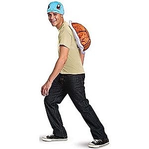 Disguise Pokemon Squirtle Accessory Kit, Blue & Brown, Adult Size