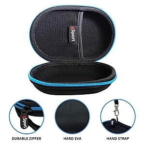 JBL GO 3 Waterproof Ultra Portable Bluetooth Speaker Bundle with gSport Deluxe Hardshell Case (Black)