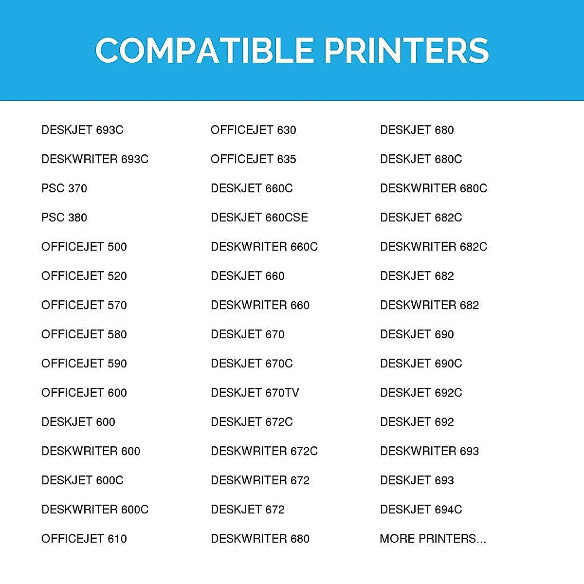 LD Remanufactured Ink Cartridge Replacements for HP 29 & HP 49 (3 Black, 2 Color, 5-Pack)