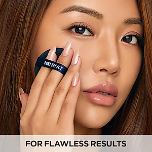 PONY EFFECT Smooth Dough Puff V2 | Cushion Puff | 2 Pcs Powder Puff for cushion makeup | K-Beauty