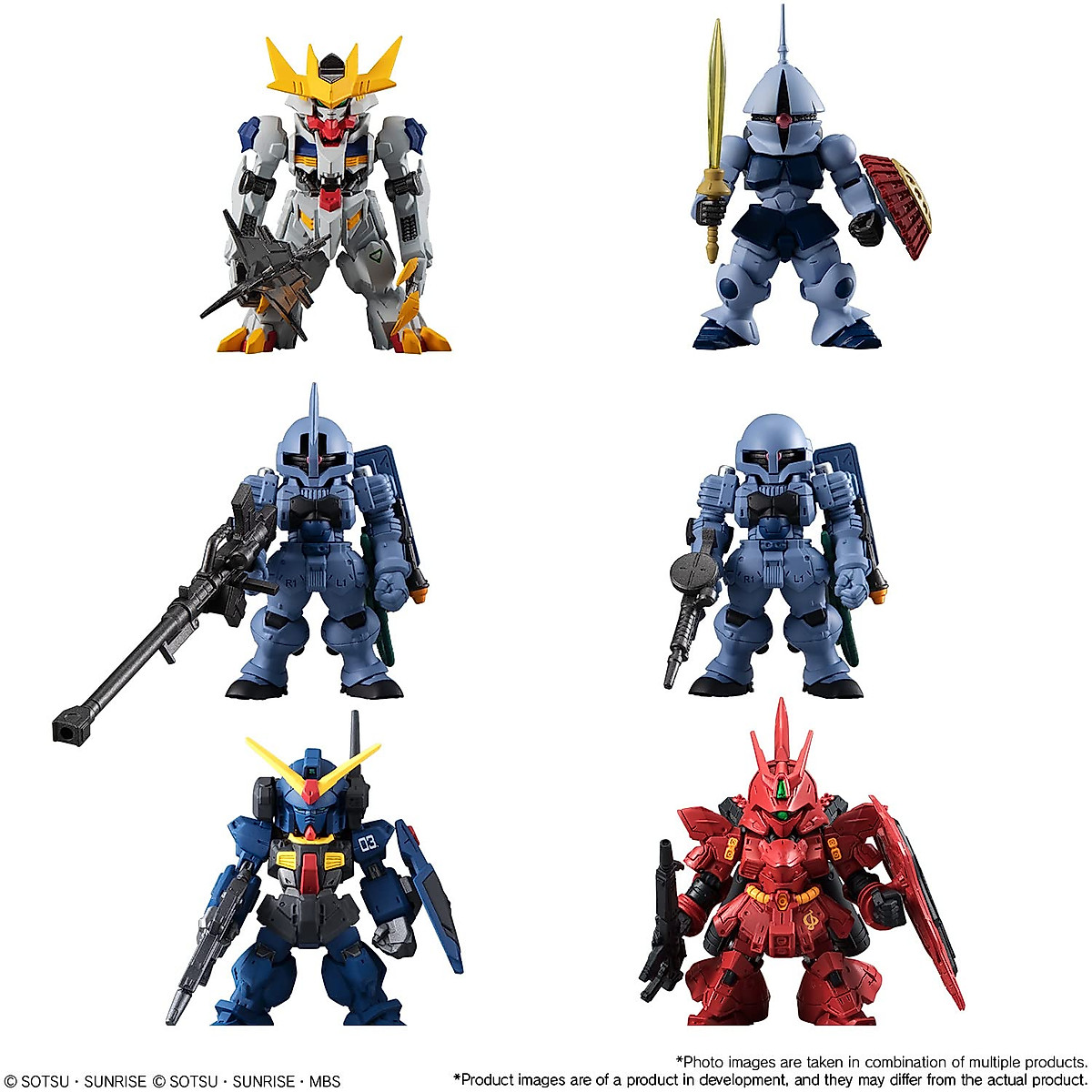 Bandai Shokugan - FW Gundam Converge 10TH Anniversary # Selection 01 (Complete Figure Set) [Gundam], Gundam Converge Figure Set, Multi,BAN73781