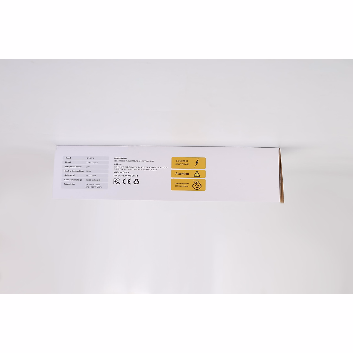 Mosquito Zapper, Electric Bug Zapper Indoor, Powerful Fly Insect Killer Repellent Lamp Outdoor Patio, Home Pest Control Bug Catcher Eliminator for Gnat Fruit Fly Moth w/Replacement Bulb (Black)