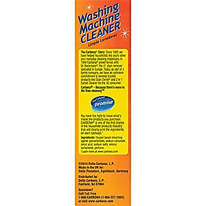 Carbona® Washing Machine Cleaner | Eliminates Odor & Residue | 3 Count, 1 Pack