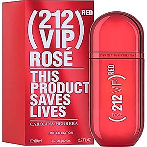 Carolina Herrera 212 VIP Rose Red 2.7 EDP Spray for Women (Limited Edition)