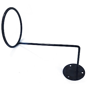 GXXMEI 2PCS Motorcycle Accessories Helmet Holder, Metal Stand Wall Mounted Hanger Rack for Jacket,Coats,Hats,Dancing Masks,Ball Back for Basketball,Football,Volleyball