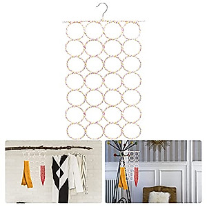 LIFKOME Mens Belt Mens Belt Foldable Clothes Rack Scarf Hanger Organizer Scarf Hangers for Closet Belt Hanger for Closet Belt Hanger Scarf Hanger Scarf Clothing Organizer Kids Hangers Kids Hangers