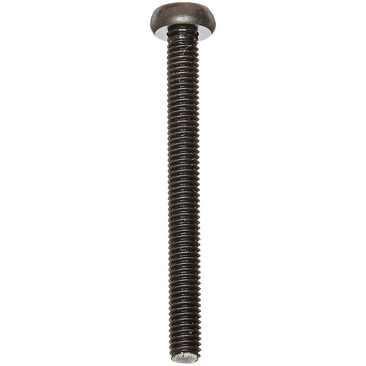 Small Parts M330D7985AB Steel Pan Head Machine Screw, Black Oxide Finish, Meets DIN 7985, #1 Phillips Drive, M3-0.5 Thread Size, 30 mm Length, Fully Threaded, Import (Pack of 100)