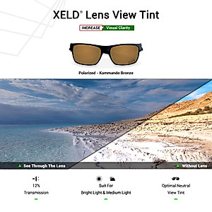 Mryok XELD Replacement Lenses for Oakley Scalpel OO9095 - Kommando Bronze