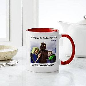 CafePress Xavier Renegade Angel Mug Ceramic Coffee Mug, Tea Cup 11 oz