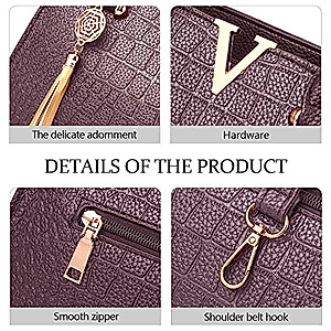 compulsoryking Women Bag Shouler Bag (Red)