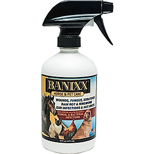 Banixx Horse Infection Wound & HOOF Care Multi USE Spray 16 OZ