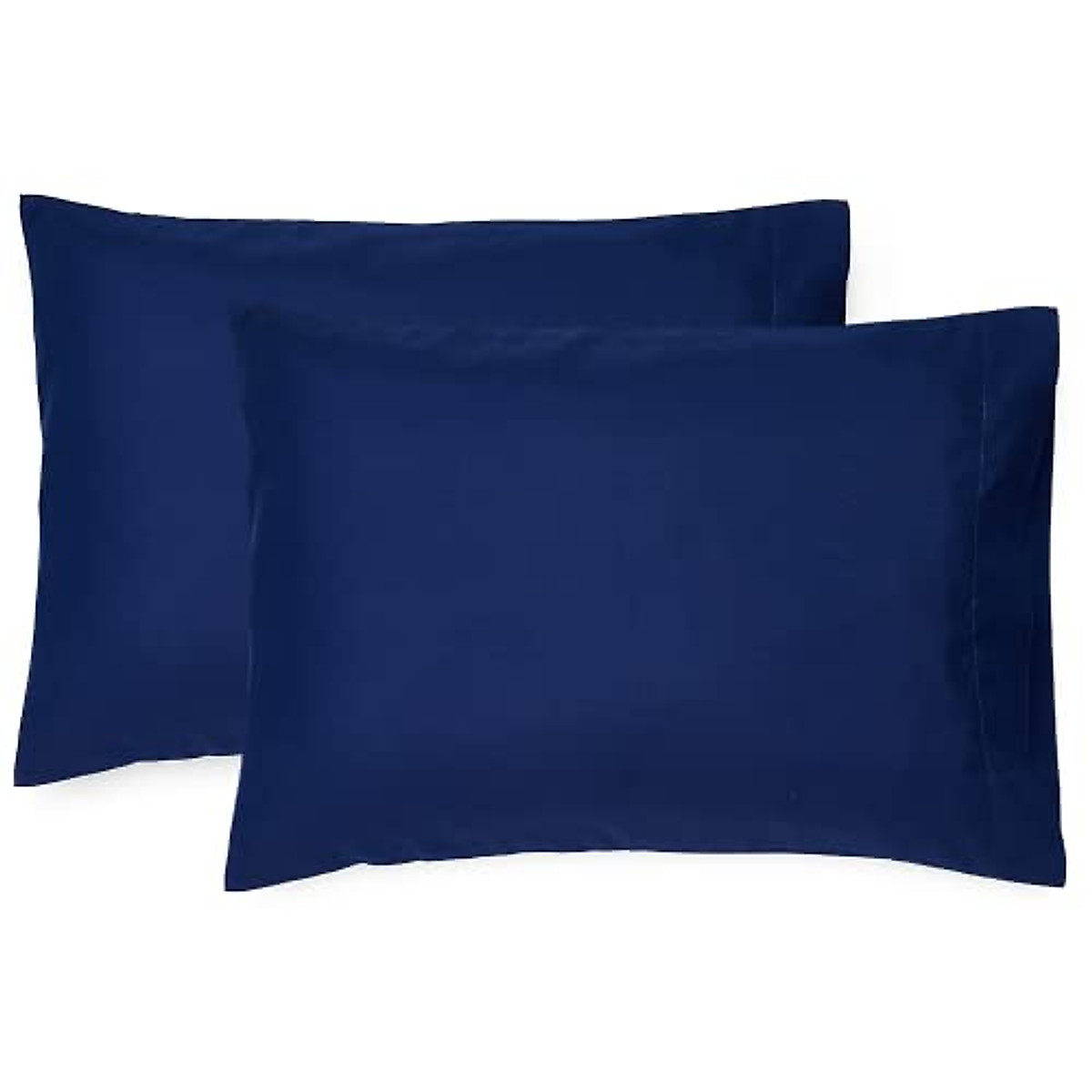 EXQ Home Toddler Pillowcases 14x20 Travel Pillow Case Set of 2, Small Pillow Case Fits Baby Pillow Sized 12x16, 13x18, Kids Pillowcases 2 Pack Machine Washable with Envelope Closure(Navy)