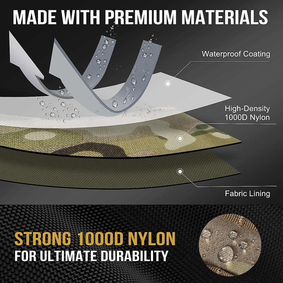 OneTigris Tactical Pistol Mag Pouch DD44 - Molle Double Magazine Pouch for 9mm .40 .45 .357 Glock S&W Ruger Springfield HK Quick Release with Plastic Inserts OWB Laser-Cutting