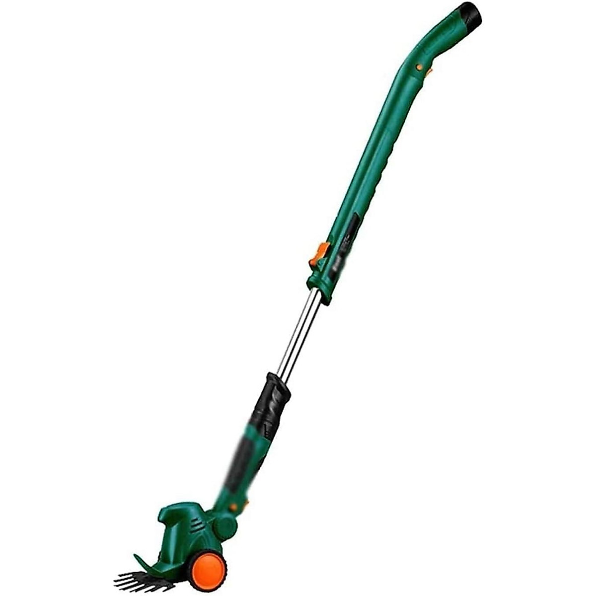 Handheld Grass Trimmer Cordless String Trimmer Small Household Electric Lawn Mower Multifunctional Weeder Retractable Rod 10.8V/2.0Ah Lithium Battery