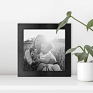 MCS Studio Gallery Frame, Black Woodgrain, 8 x 8 in , Single