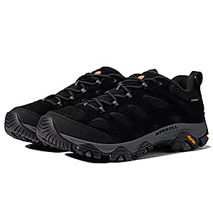 Merrell Moab 3 Waterproof Hiking Shoe, Black Night, 11.5