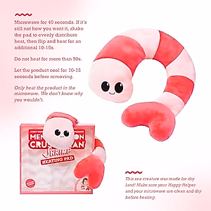 Menstruation Crustacean Shrimp: Lavender-Scented Microwaveable Heating Pad
