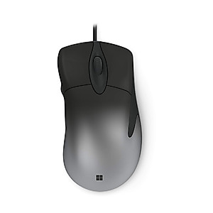 Microsoft Pro Intellimouse – Dark Shadow. Comfortable Ergonomic Design with 2 Customizable Buttons, Wired, USB, Gaming Mouse for PC/Laptop/Desktop