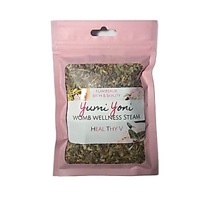 Yumi Yoni Womb Wellness Steams by Flambeaux | Single Use | .25 OZ | Try Our Yumi Steam Pot