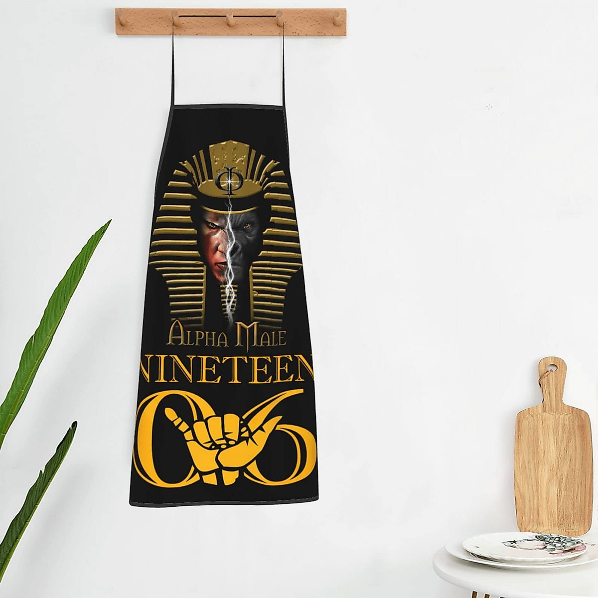 Apron, Waterdrop Resistant Aprons Cooking Kitchen Restaurant Aprons For Women Men Chef, Bbq Drawing Crafting Outdoors