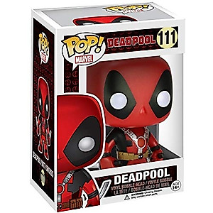 Funko Pop! Marvel Heroes: Deadpool with Two Swords #111 Vinyl Figure (Bundled with Pop Box Protector Case)
