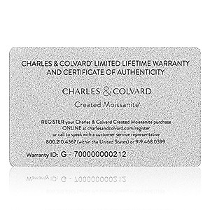 14K Yellow Gold Forever Classic Moissanite by Charles & Colvard Dangle Long 3-Stone Earrings For Women (3.00 Cttw, Gemstone Birthstone, Round 5MM, 1 Inch)