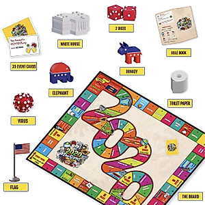 2020 The Game - Collectible Board Game for Family Kids, Adults, Teens| Best Family Game| |2-6 Players| 1 Hour Playtime