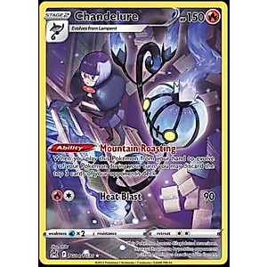 Pokemon - Chandelure TG04/TG30 - Lost Origin - Trainer Gallery - Holo Card