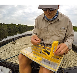 Plano Edge Terminal Medium Weight Retainer | Designed to complement Edge 3600 & 3700 Tackle Boxes for Customized Storage, Yellow