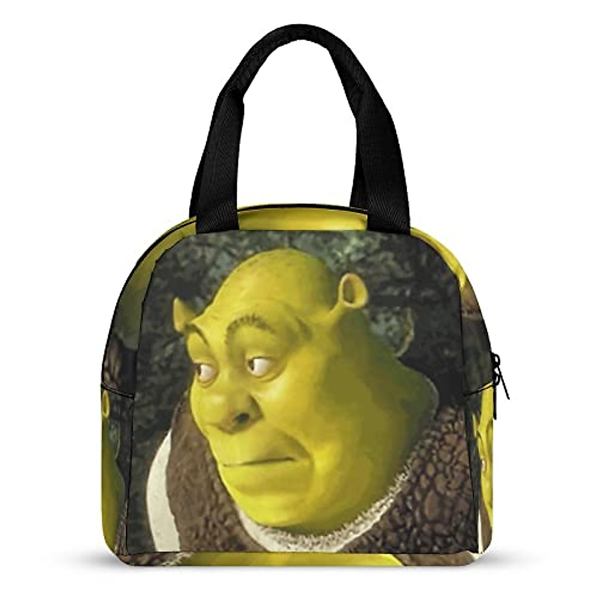 Funny Cartoon Reusable Lunch Bag For Women Men Insulated Portable Lunch Bag Tote Bag High Capacity Leakproof Cooler Lunch Box Bags For Girls Boys Kids Work School Office Picnic Travel