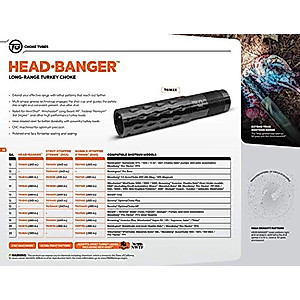 TRUGLO Gobble-Stopper Xtreme Gun Choke Tube Combo - Includes Universal-Fit Fiber Optic Sight, Winchester 12 Gauge