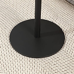 Acrylic Panel with Iron Tripod Creative Flower Shaped Small Edge Table Acrylic Transparent Sofa Corner Table Nordic Modern Coffee Table Portable Detachable Dessert Table Mobile Coffee Table (Small)