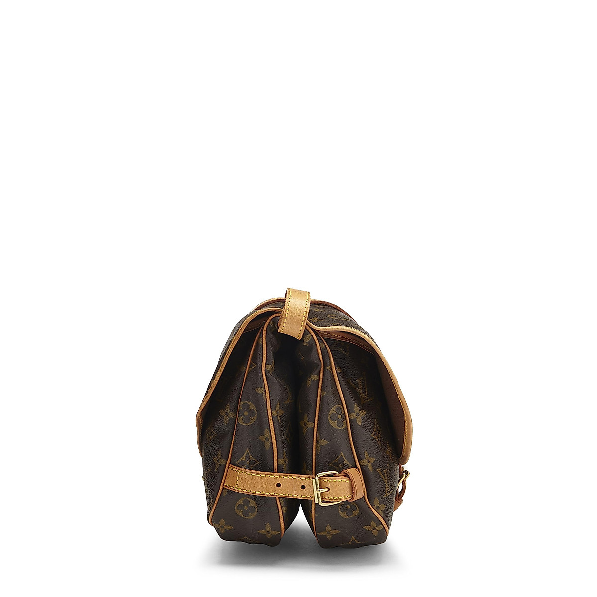 Louis Vuitton, Pre-Loved Monogram Canvas Saumur 30, Brown