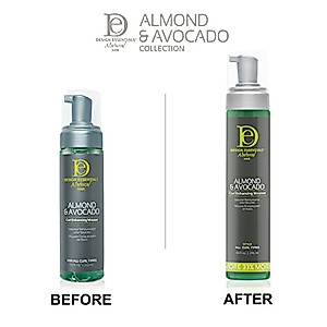 Design Essentials Curl Enhancing Mousse, Almond and Avocado Collection,10 Ounce