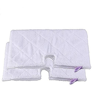 ANBOO Rectangle Steam Pocket Mop Pad for Shark S3500 S3601 S3801 S3901 Vacuum Cleaner Steam Mop Replacement Microfiber Mop Pads 6 Pack