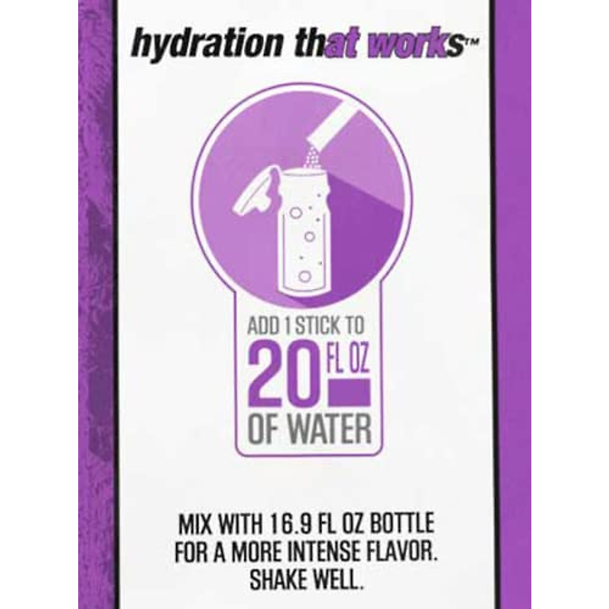 Sqwincher Zero Qwik Stik, Sugar Free, Low Calorie, Low Sodium Electrolyte Replacement Powder Hydration Drink Mix, Grape, 0.11 oz Packet (Pack of 50)