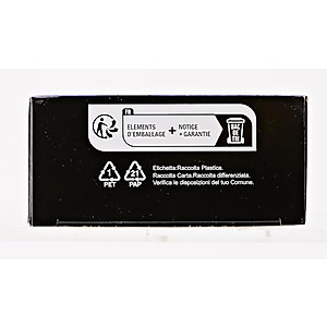 Panasonic ER-GN30-K Nose, Ear n Facial Hair Trimmer Wet/Dry with Vortex Cleaning System, Black